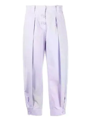 KRIZIA High-waisted Trousers - Purple