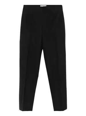 PT TORINO Cropped Trousers - Black