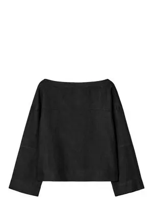 Cos Tie-detail Linen Blouse - Black