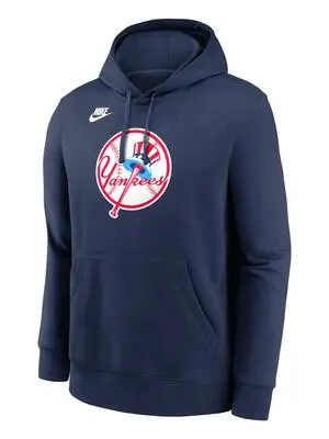 Nike New York Yankees Cooperstown Mlb Pullover Hoodie - Blue