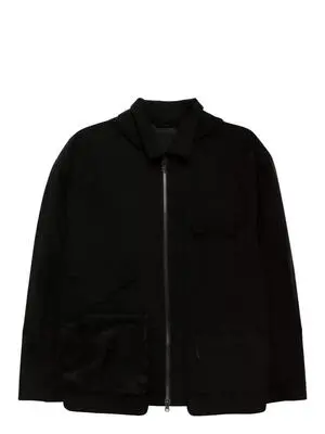 CROQUIS Military Hooded Jacket - Black