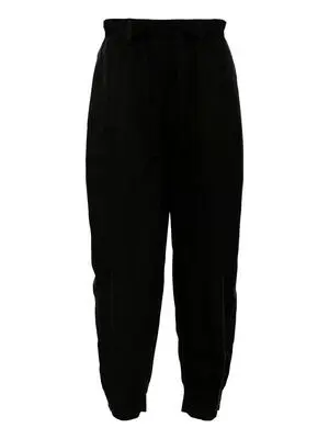 CROQUIS Tapered Trousers - Black