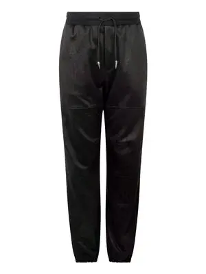 Roberto Cavalli Patterned Jacquard Trousers - Black