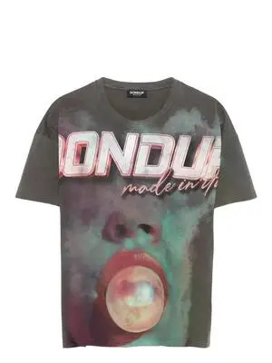 DONDUP Logo-print T-shirt - Grey