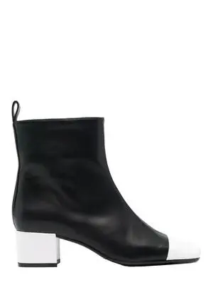 CAREL Carel Estime 50mm Leather Boots Blue