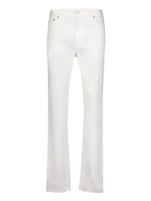 120% Lino Linen Trousers - White
