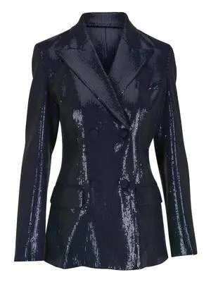 MICHAEL KORS Michael Kors Collection Sequin-Embroidered Blazer