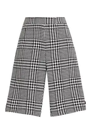 THOM BROWNE Thom Browne Checked Cotton-Tweed Shorts