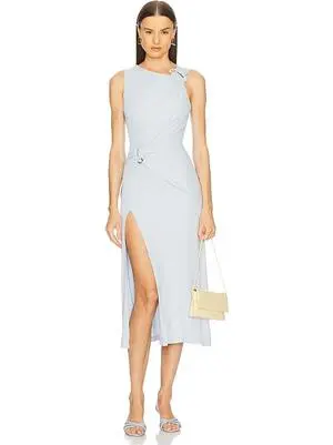 L'academie Kirina Midi Dress - Blue