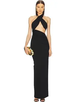 MICHAEL COSTELLO X Revolve Victoria Gown - Black