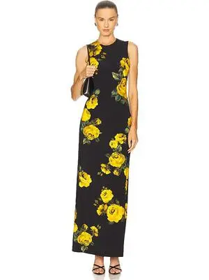 Alice + Olivia Delora Maxi Dress - Rosehips