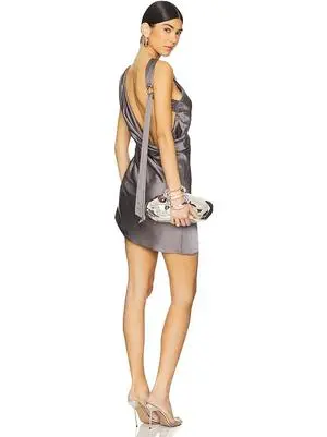 LOVERS AND FRIENDS Lea Mini Dress - Slate Grey