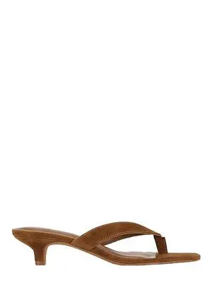 Steve Madden Tracie Sandal - Chestnut Suede