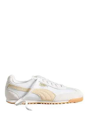 PUMA Arizona Retro Sneakers - Silver Mist-canvas-puma Gold