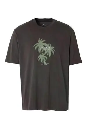 Armani Exchange Cotton T-shirt - Brown