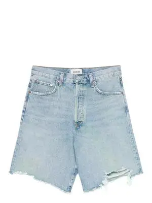 AGOLDE Indra Denim Shorts - Blue