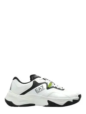 Emporio Armani Logo-print Sneakers - White