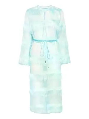 DE SANTIS DE SANTIS Fringe-Detailed Coat