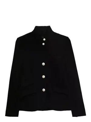 Rag & Bone Slade Ponte Blazer - Black