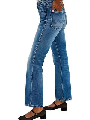 Wrangler Mid-Rise Bootcut Jeans Bandit Blue