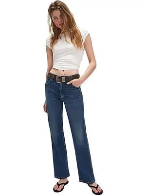 Wrangler Mid-Rise Bootcut Jeans Courtroom Cool