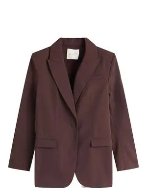 ST. AGNI Classic Blazer - Port