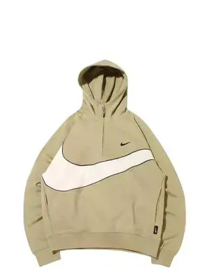 Nike Fleece Half-zip Hoodie - Green
