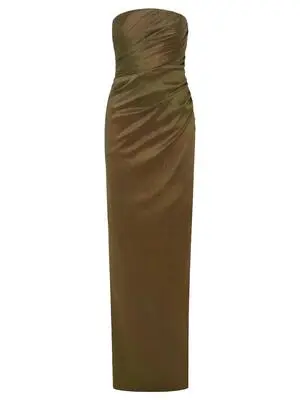 Rachel Gilbert Mira Gown - Green
