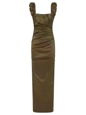 Rachel Gilbert Kalina Gown - Green