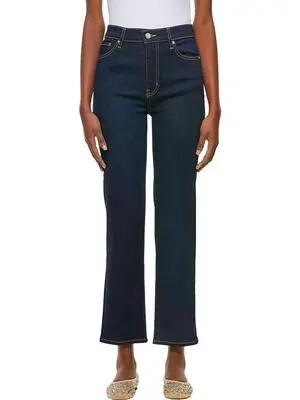 FRAME Straight-leg Jeans - Blue