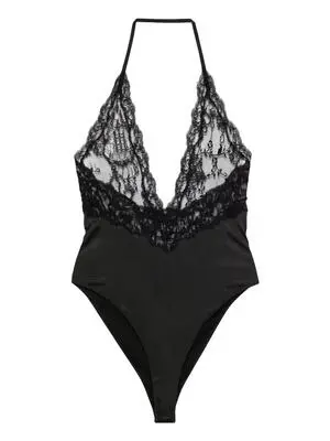 Givenchy Chandelier Lace Bodysuit - Black