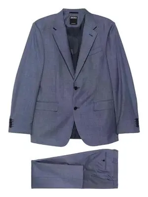 Zegna Wool Suit - Blue