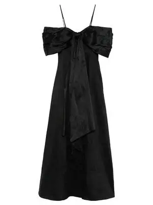Aje Scarlett Maxi Dress - Black