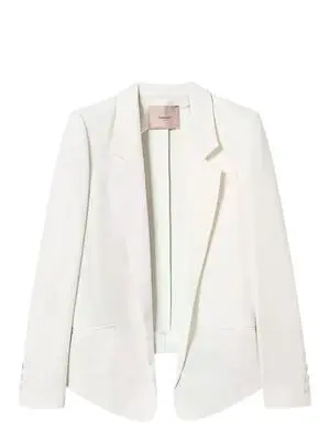 TWINSET Open-front Blazer - White