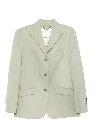 GOLDEN GOOSE Wool Blazer - Green