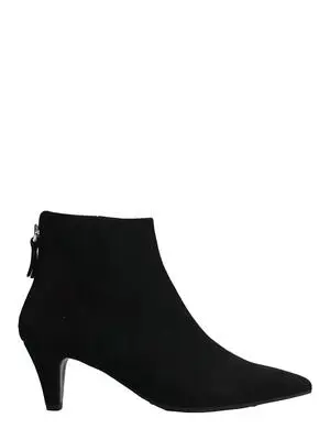 EVALUNA 65mm Leather Ankle Boots - Black