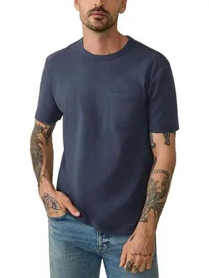 Faherty Brand Sunwashed Tee - Dune Navy