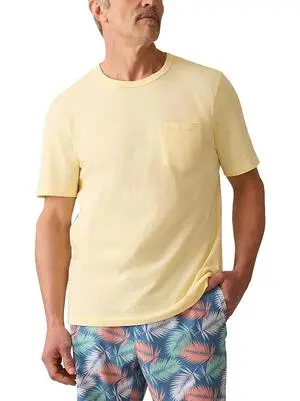 Faherty Brand Sunwashed Tee - Isle Sun