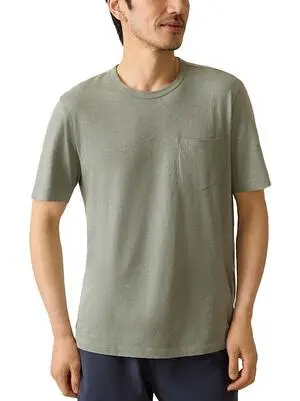 Faherty Brand Sunwashed Tee - Sage Creek