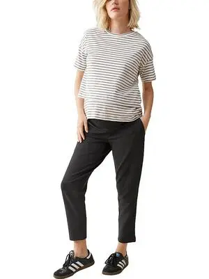 INGRID & ISABEL Essential Ponte Pants - Black