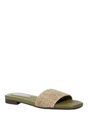 Rag & Bone Ellie Slide Sandals - Loden