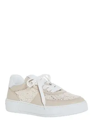 STUART WEITZMAN Courtside Low Top Sneakers - Linen