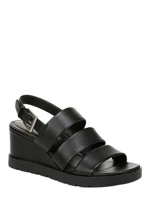 Vince Rochel Wedge Sandals - Black