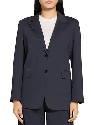 Theory Single-Breasted Blazer Concord