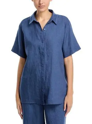 Eileen Fisher Linen Shirt - Dusk