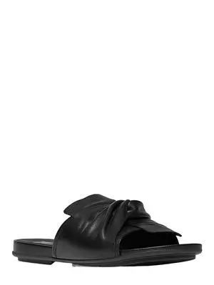 Fitflop Gracie Soft Twist Sandals - All Black