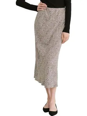 Jenni Kayne Print Slip Skirt - Leopard