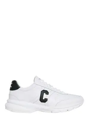 Celine Cr-02 Low Sneakers - Optic White/black