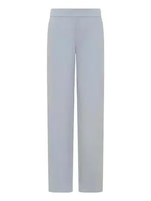 Emporio Armani Palazzo Trousers - Blue