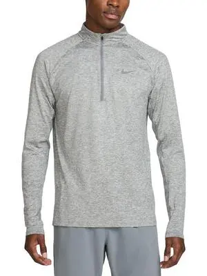 Nike Dri-fit Stride Half-zip Running Top - 084 Smkgry/refsil